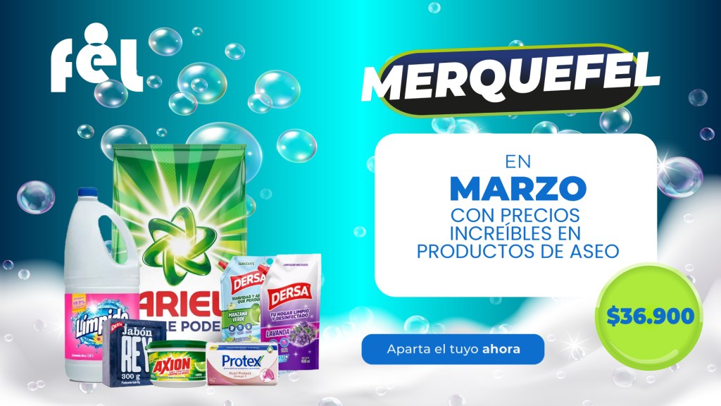 Mercado de aseo FEL - Fondo de Empleados Lafayette